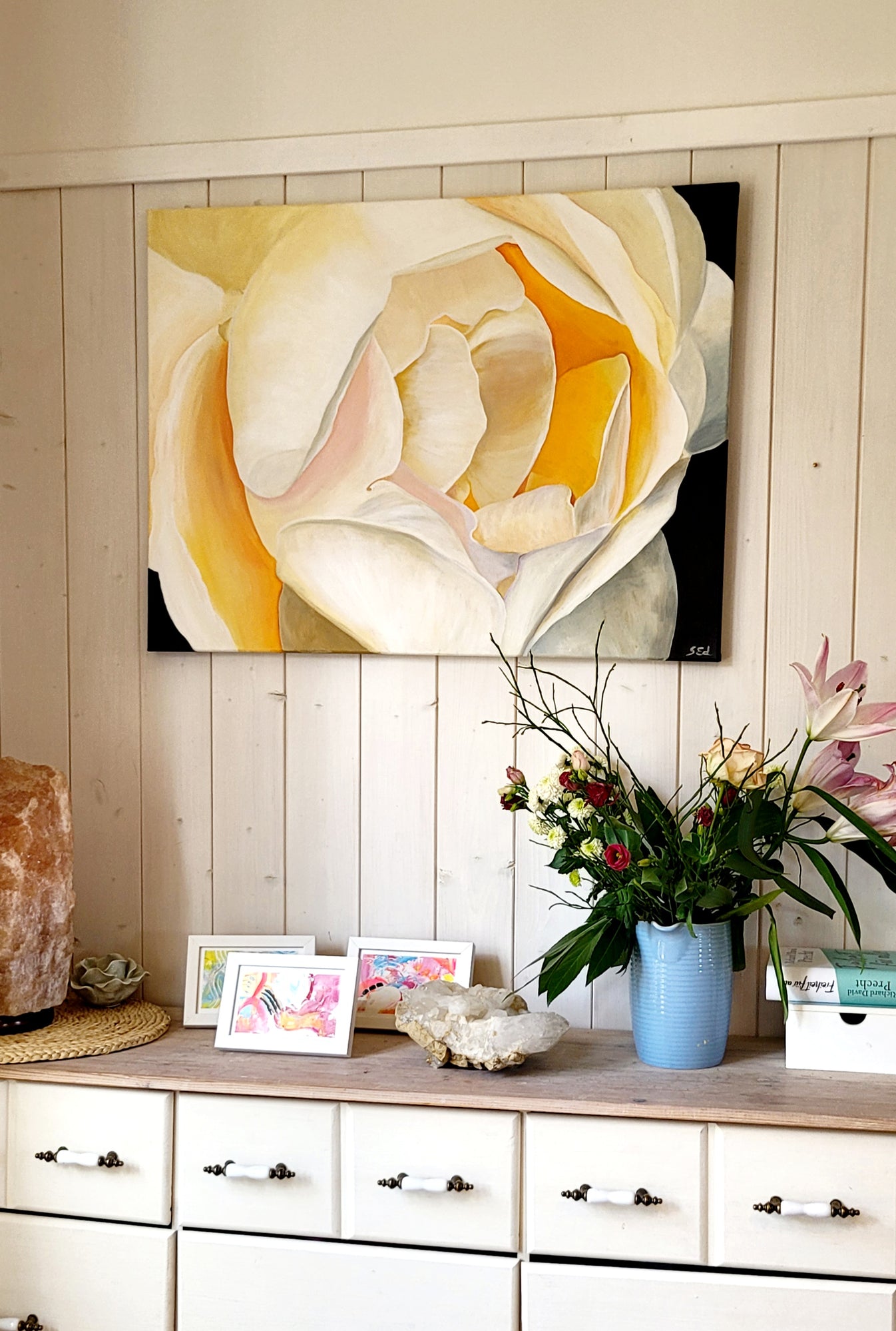 Rose in Amsterdam, 60x80cm – Sylvia Eder Art