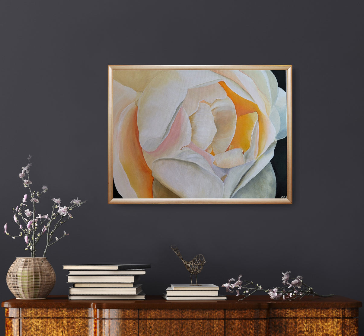 Rose in Amsterdam, 60x80cm – Sylvia Eder Art